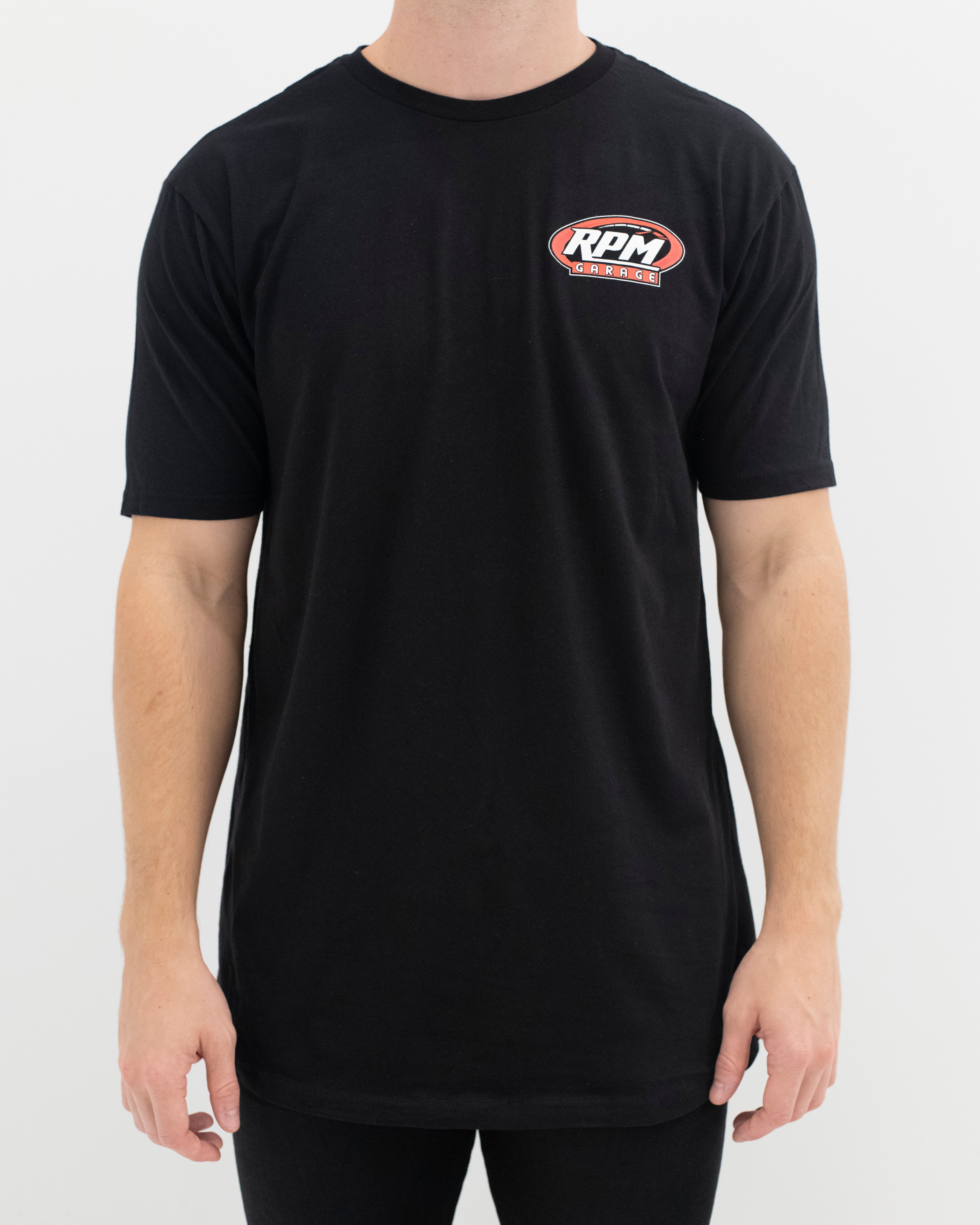 The RPM Garage Long Tee -Black – RPM Garage Dallas